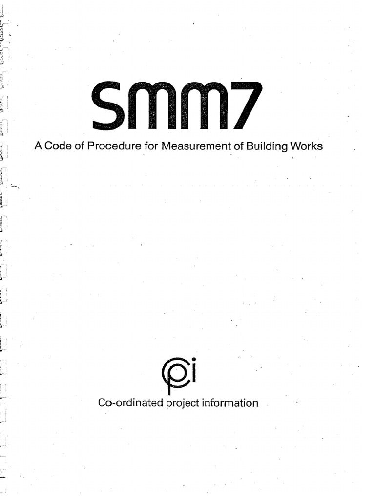 SMM7 Building | PDF