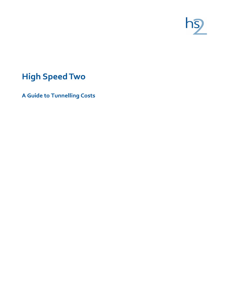 HS2 TBM Cost | PDF