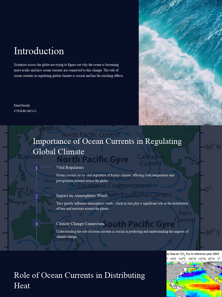 Oceans Regulate Global Climate | PDF | Oceans | Carbon Cycle