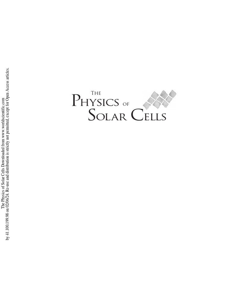 2011 Front Matter | PDF | Doping (Semiconductor) | Photovoltaics