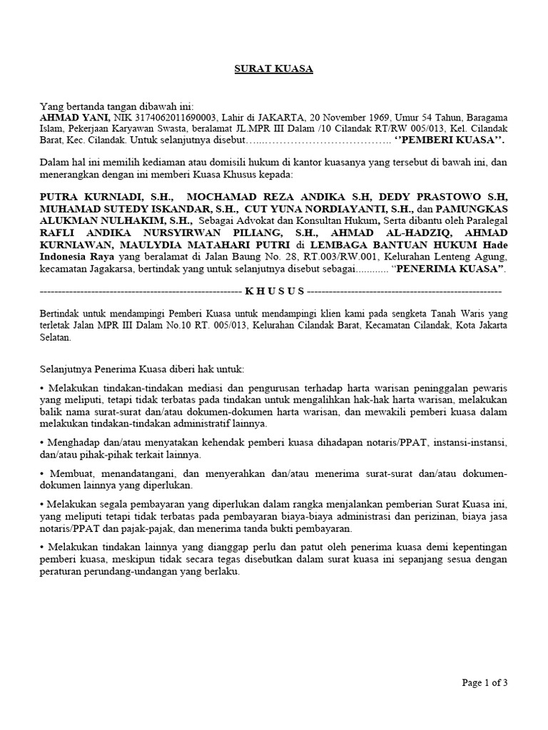 SKK Ahmad Yani | PDF