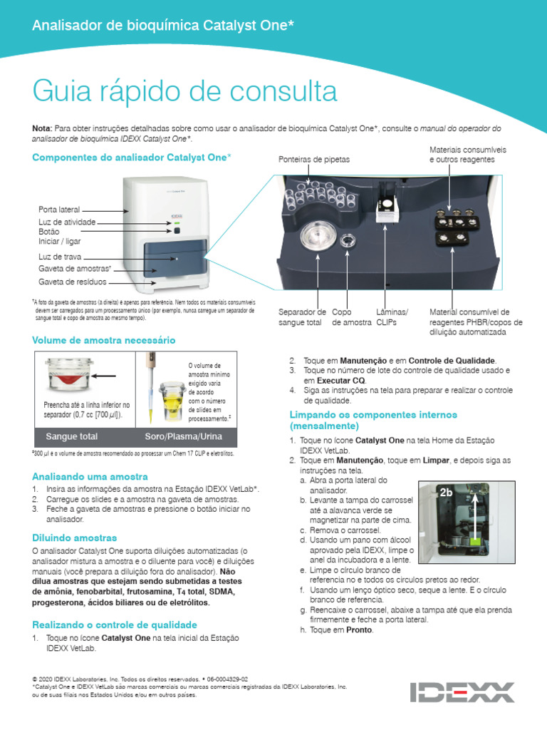 Catalyst One Quick Reference Guide PT BR | PDF