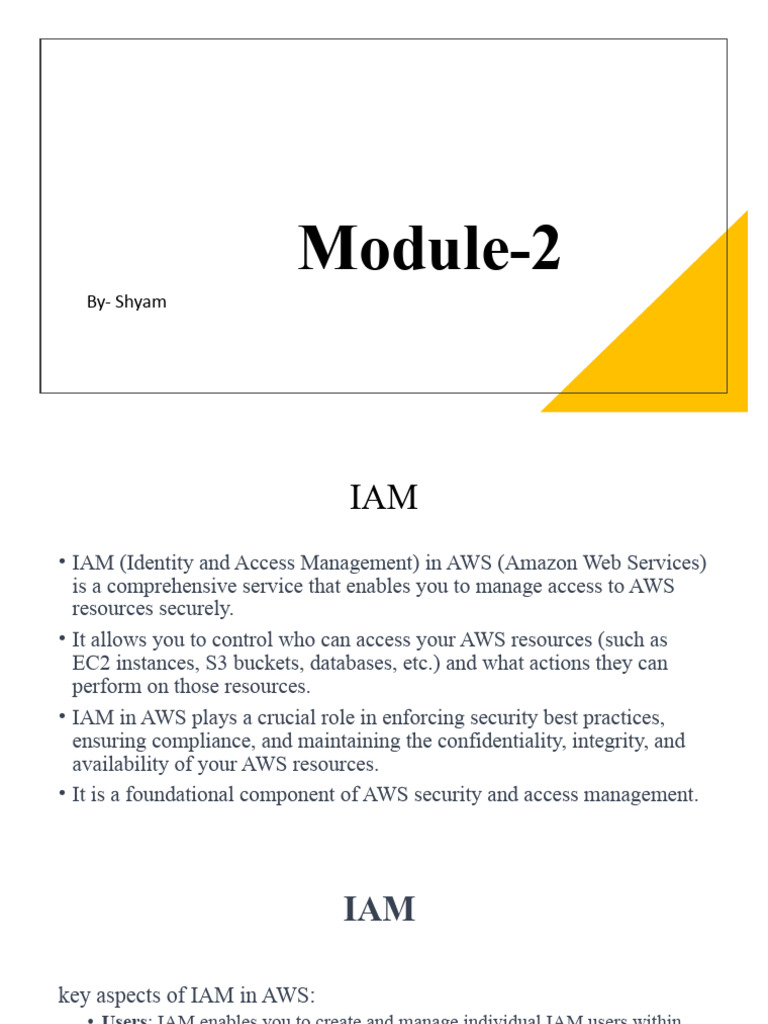 Module 02 | PDF | Amazon Web Services | Databases