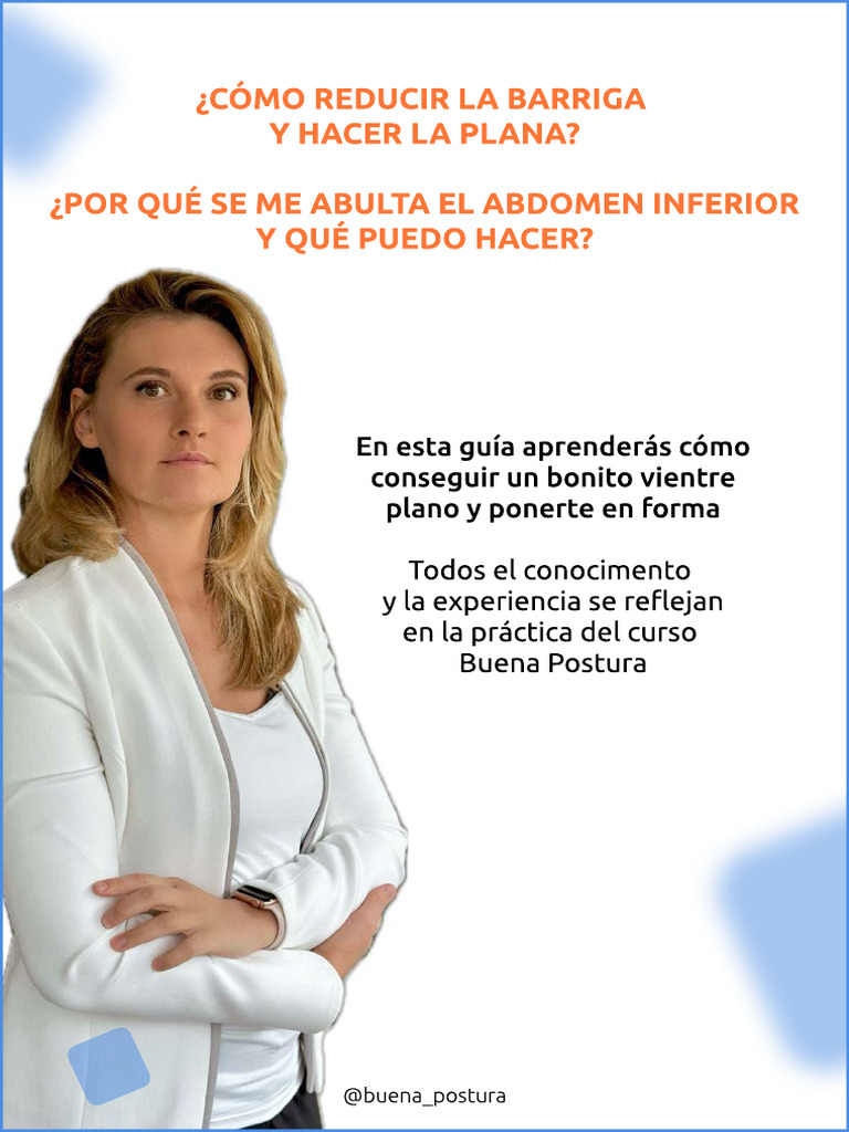 Cómo Lograr un Vientre Plano Efectivamente | PDF | Abdomen | Pelvis