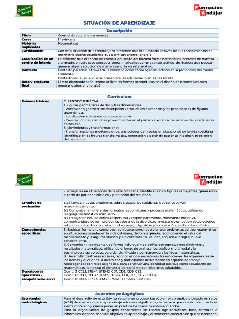 Tarea Primaria | Descargar gratis PDF | Aprendizaje | Geometría