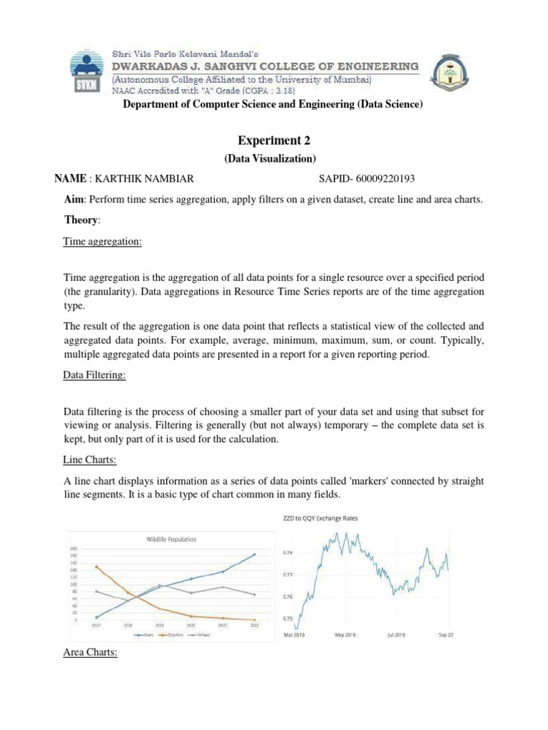 Dev Exp2 60009220193 | PDF | Time Series | Data