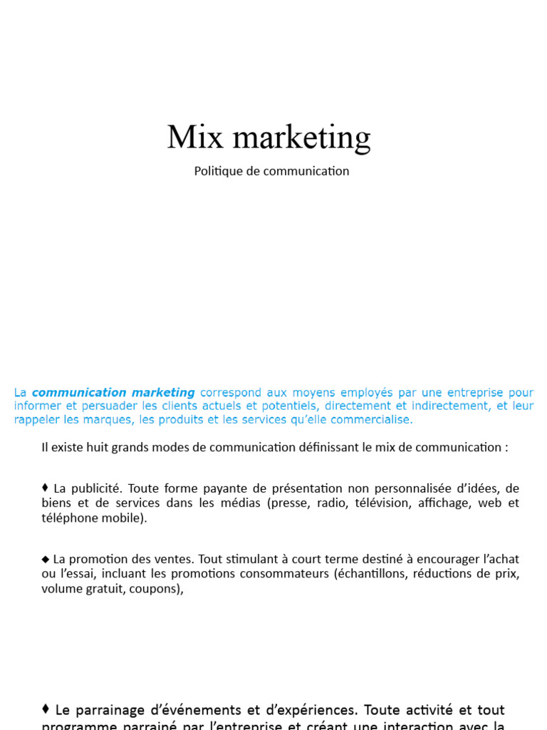 11 - Politique de Communication | PDF
