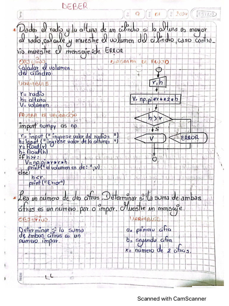 Deber de Programacion | PDF