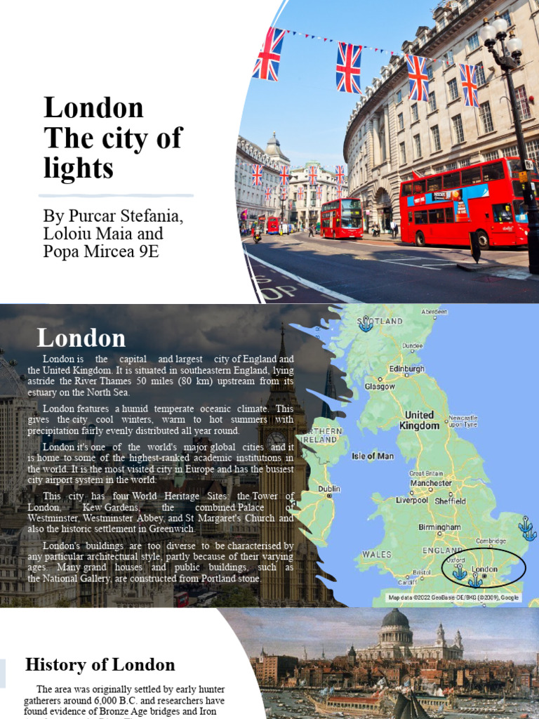 Presentation of London | PDF | London | River Thames