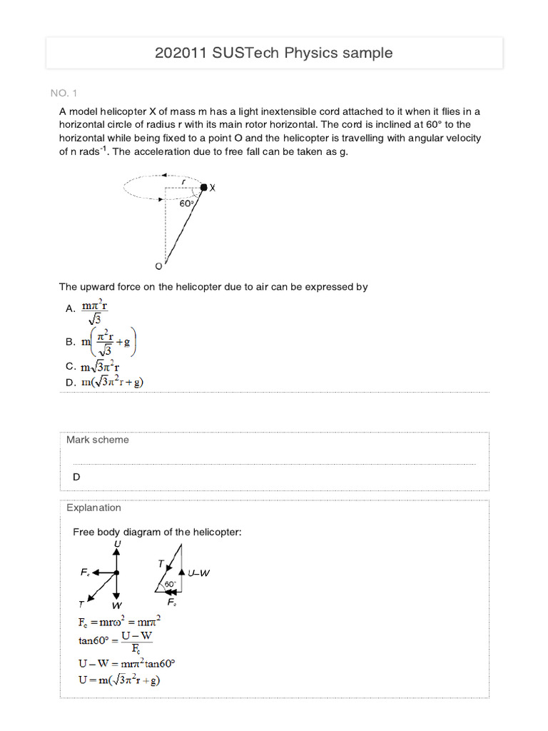 SUSTECH-Physics | PDF | Gases | Momentum