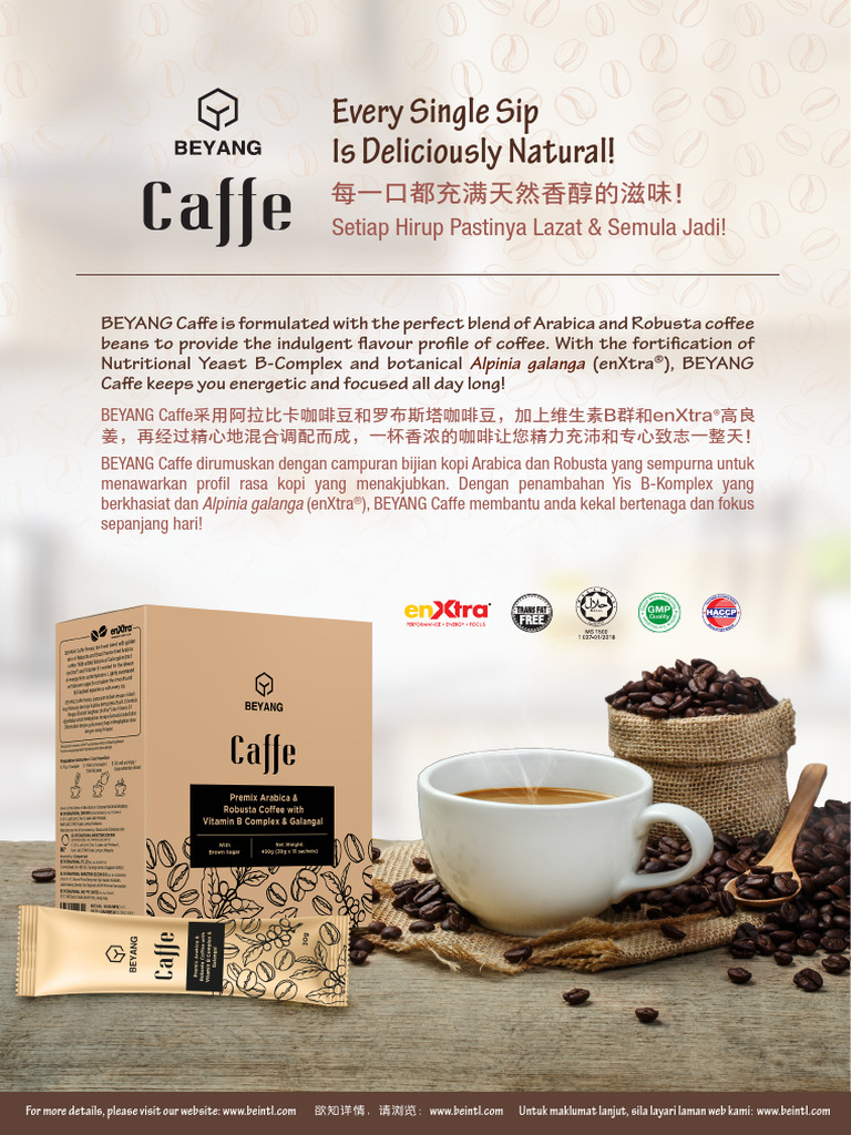 BEYANG Caffe Leaflet 2 (3-In-1) | PDF