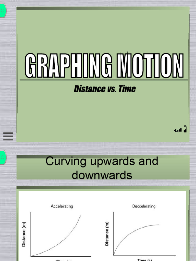 Graphing Motion | PDF | Speed | Acceleration