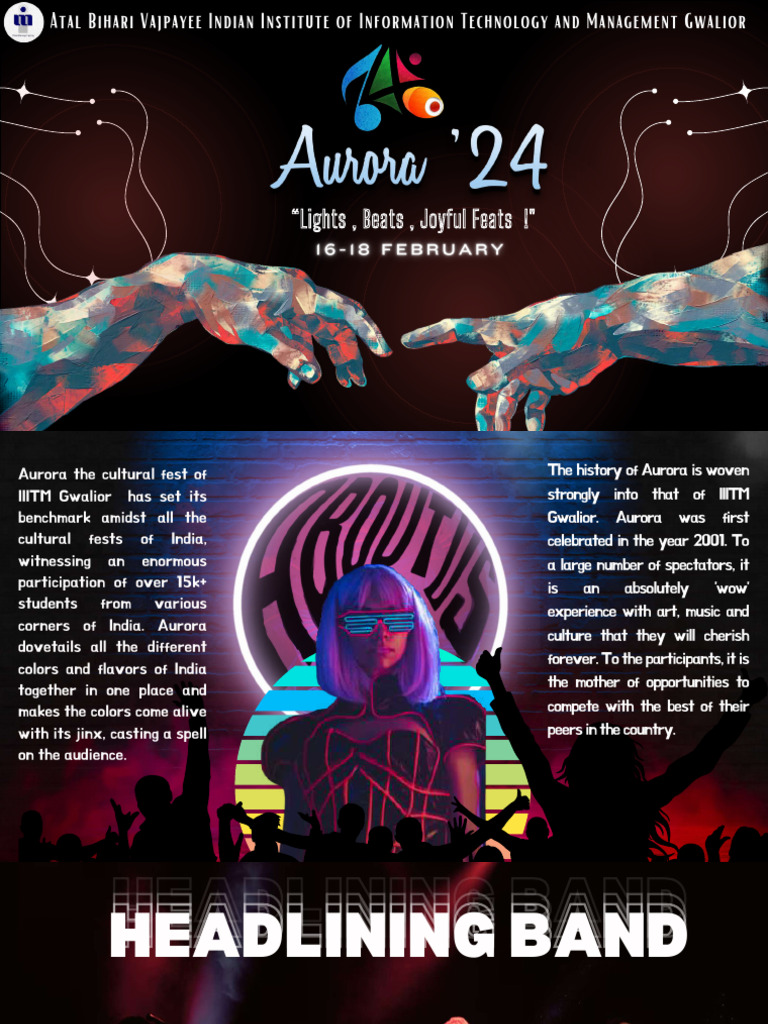 Aurora Event Brochure | Download Free PDF | The Arts | Entertainment