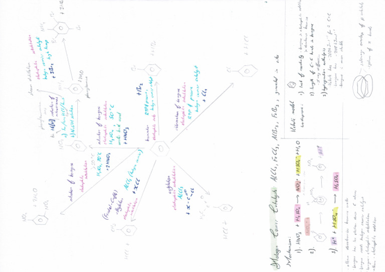 Benzene Reaction Pathways 1 | PDF