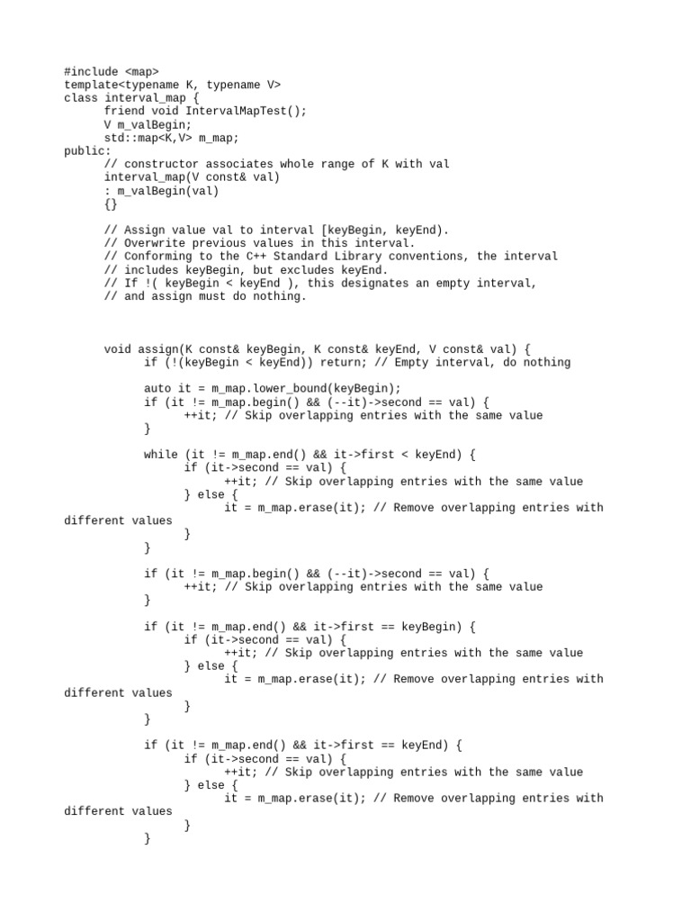 Interval Map | PDF | Software Engineering | Software Development