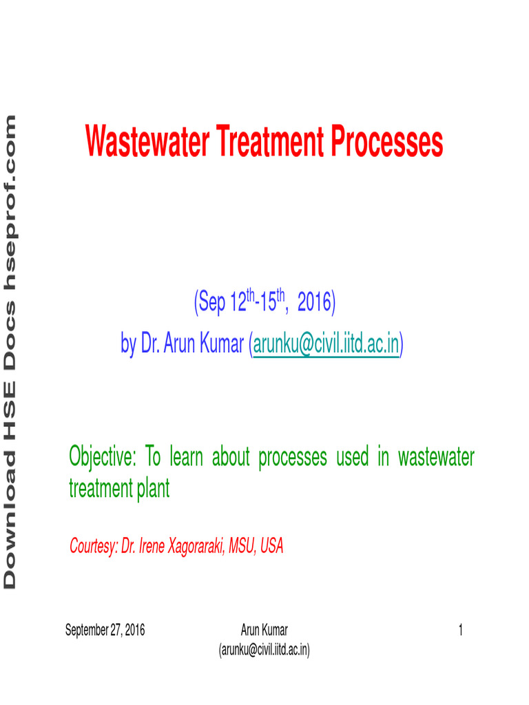 Waste Water Treatment Process | Download Free PDF | Sewage Treatment ... Waste Water Treatment Process | Download Free PDF | Sewage Treatment ...