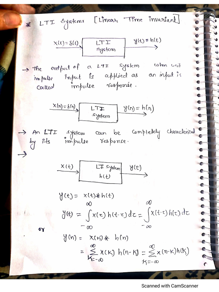 Gate Signals and Systems EE LTI Systems | PDF