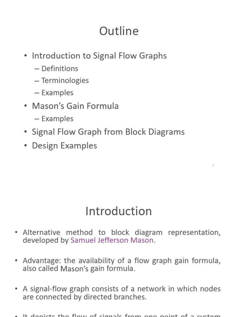 Signal Flow Graph | Download Free PDF | Algorithms | Electronics