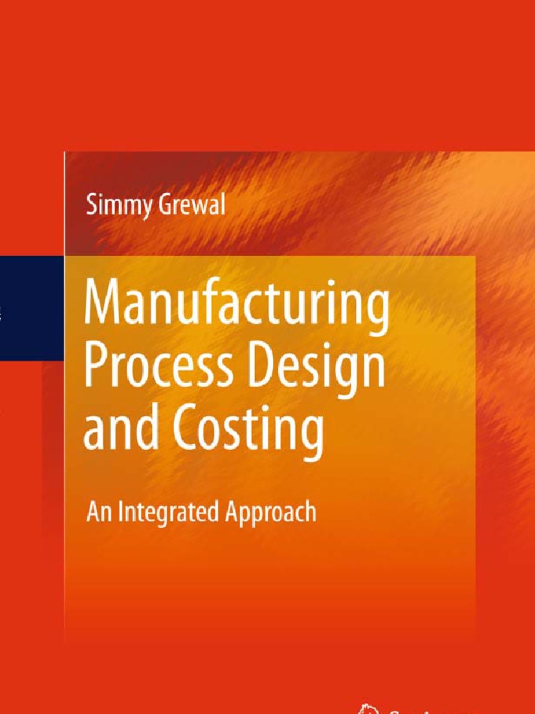 Manufacturing Process Design and Costing | PDF | Conceptual Model | Design