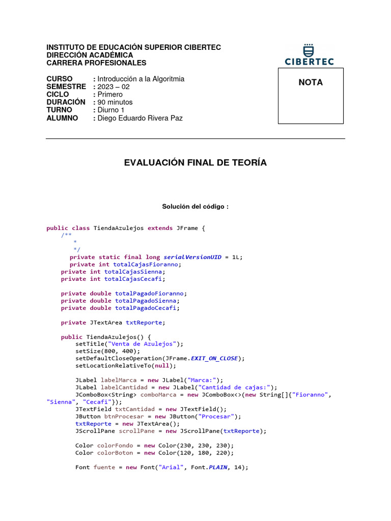 IA Solucion EF | PDF | Programación de computadoras | Ingeniería de software