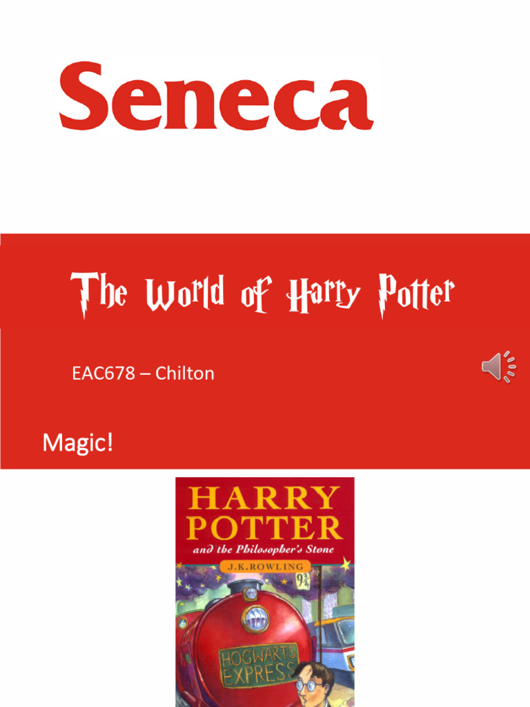 01 Lecture The World of Harry Potter | PDF | Harry Potter | J. K. Rowling