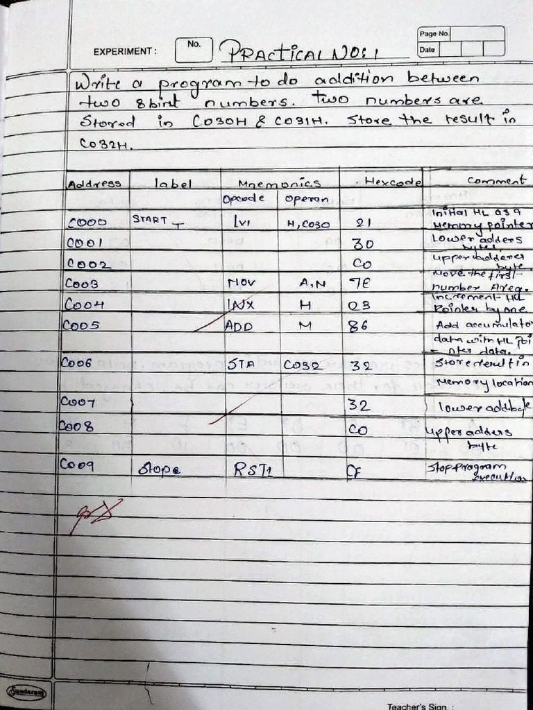 Cs Paper II (Exp 1 To Exp 7) | PDF