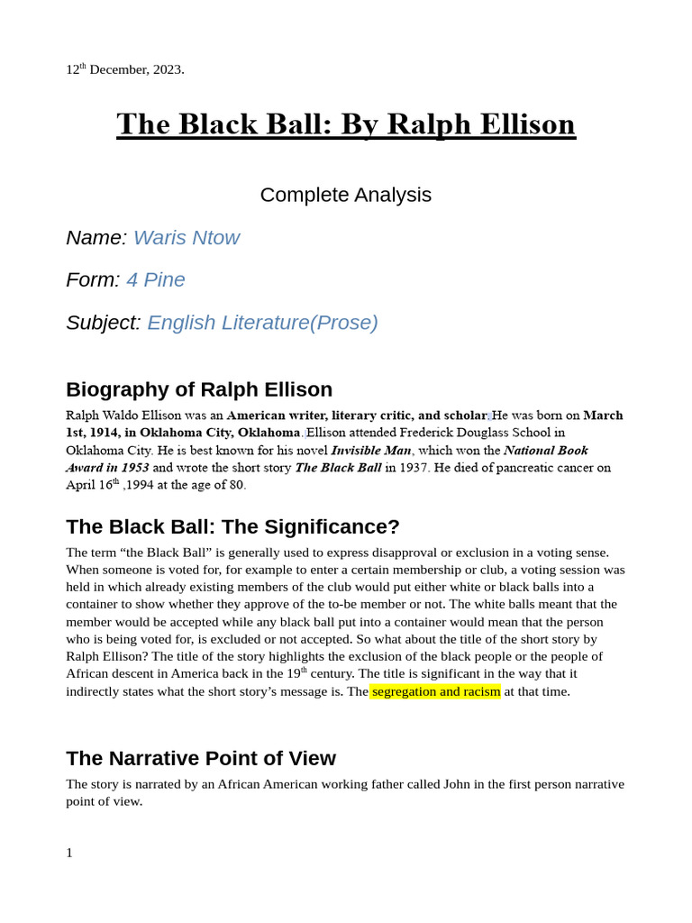 English | PDF | Race (Human Categorization) | Racism