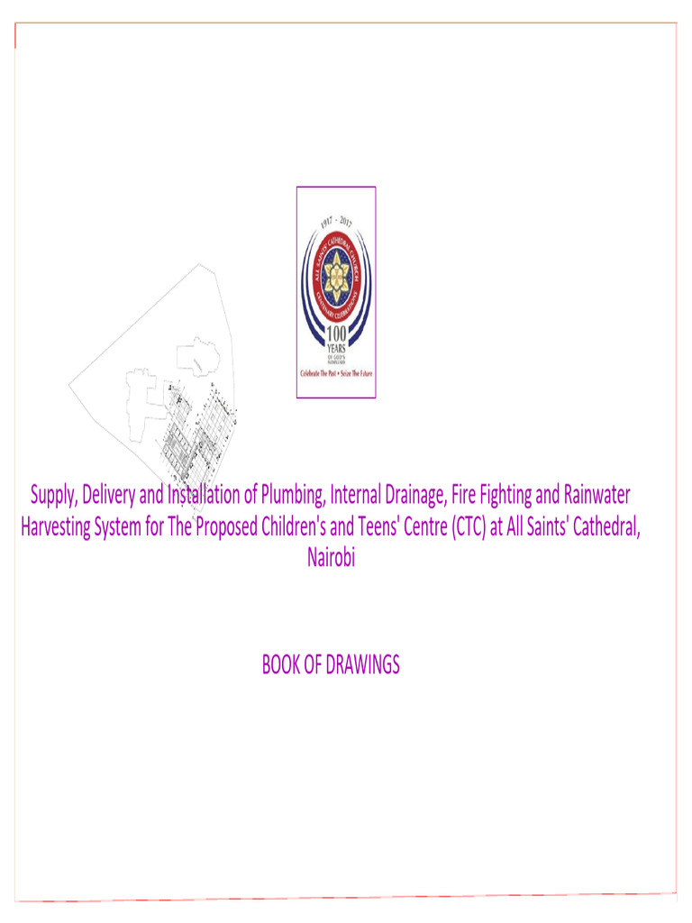 Plumbing and Drainage Drawings for CTC | PDF | Plumbing | Hydrology
