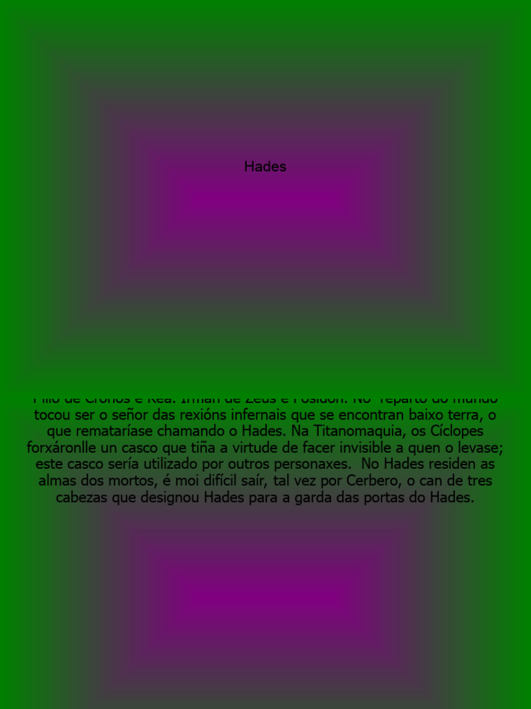Hades | PDF