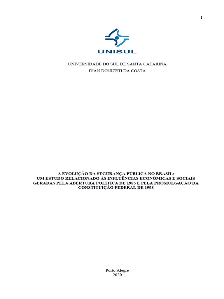 AD6 Corrigido Pos Defesa | PDF | Brasil | Polícia