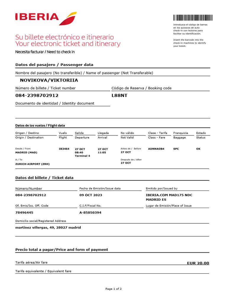 TICKET | PDF | Comunicación escrita | Documento