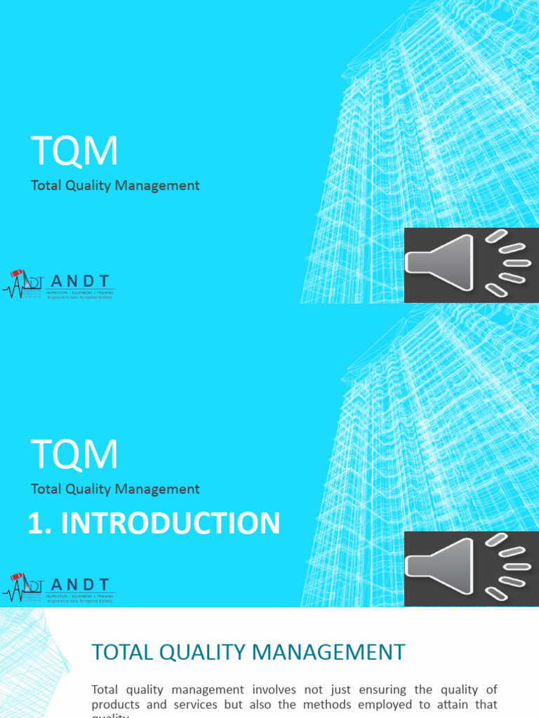 TQM Chapter 1 Introduction BY ANDT English | PDF | Quality Management ...