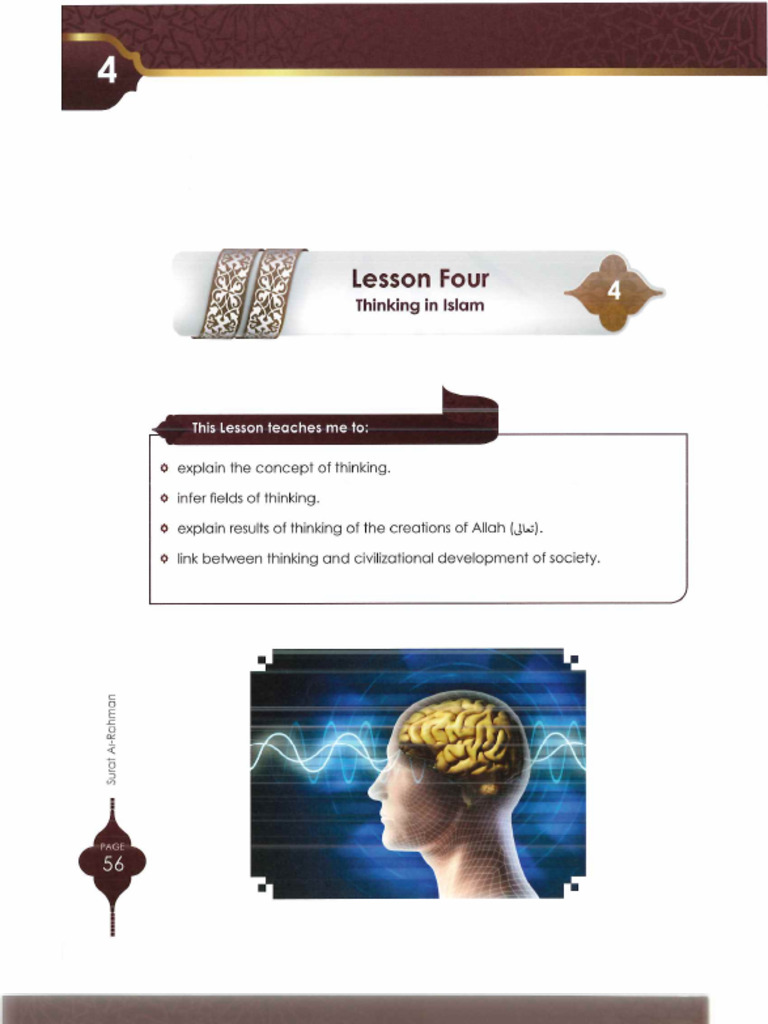 Year 8 - Thinking in Islam | PDF