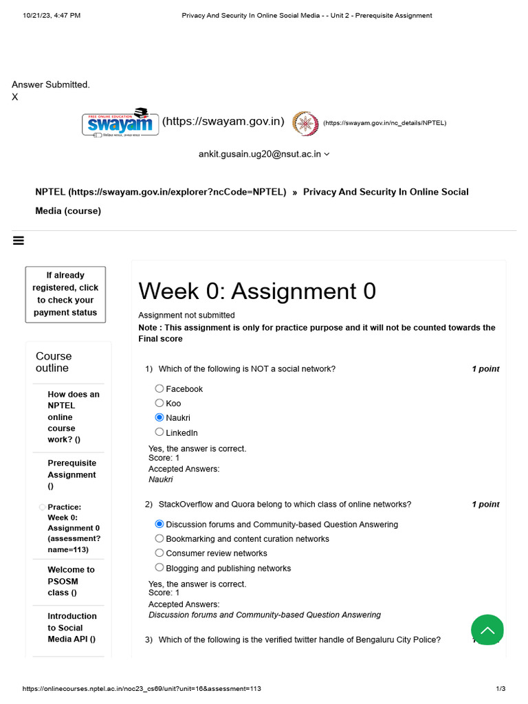 Psom 2023 | PDF | Privacy | Social Media