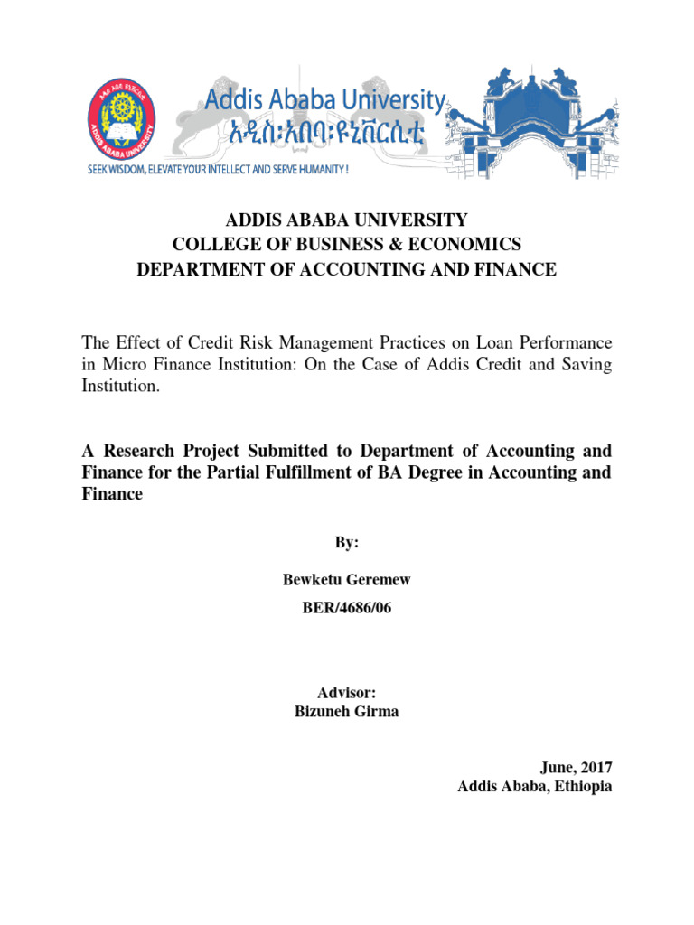 PROPOSAL 2 | PDF | Microfinance | Loans