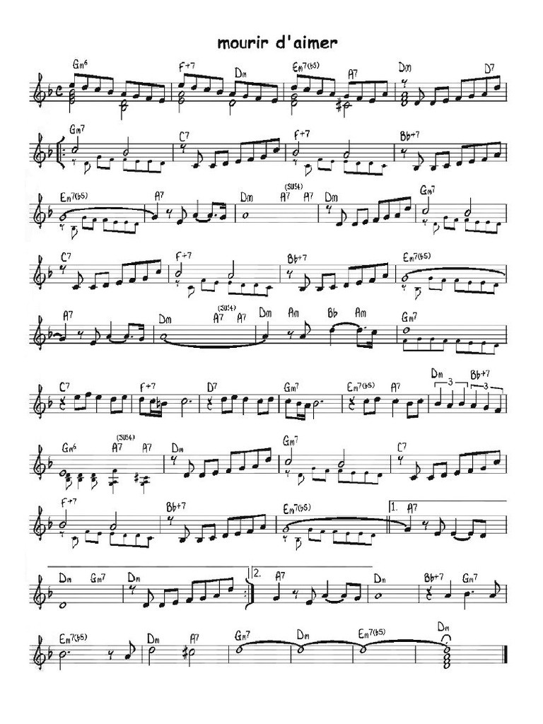 Mourir D'aimer | PDF
