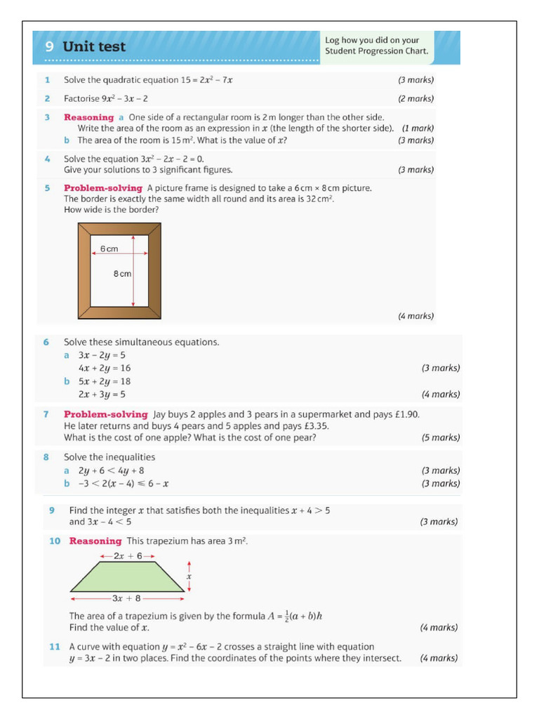 Unit 9 Practice Test | PDF