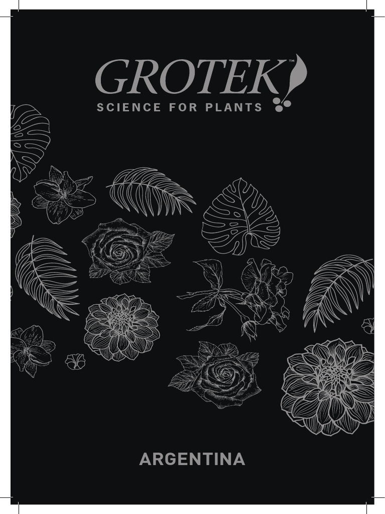 Grotek Guide Main Line Agentina - NEW | PDF | Fertilizante | Nutrientes