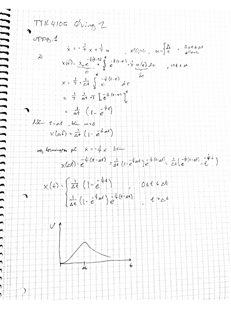 TTK4105 Regtek Oving 2 | PDF