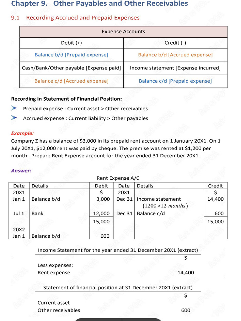 Accruals and Prepayments Simplified | PDF