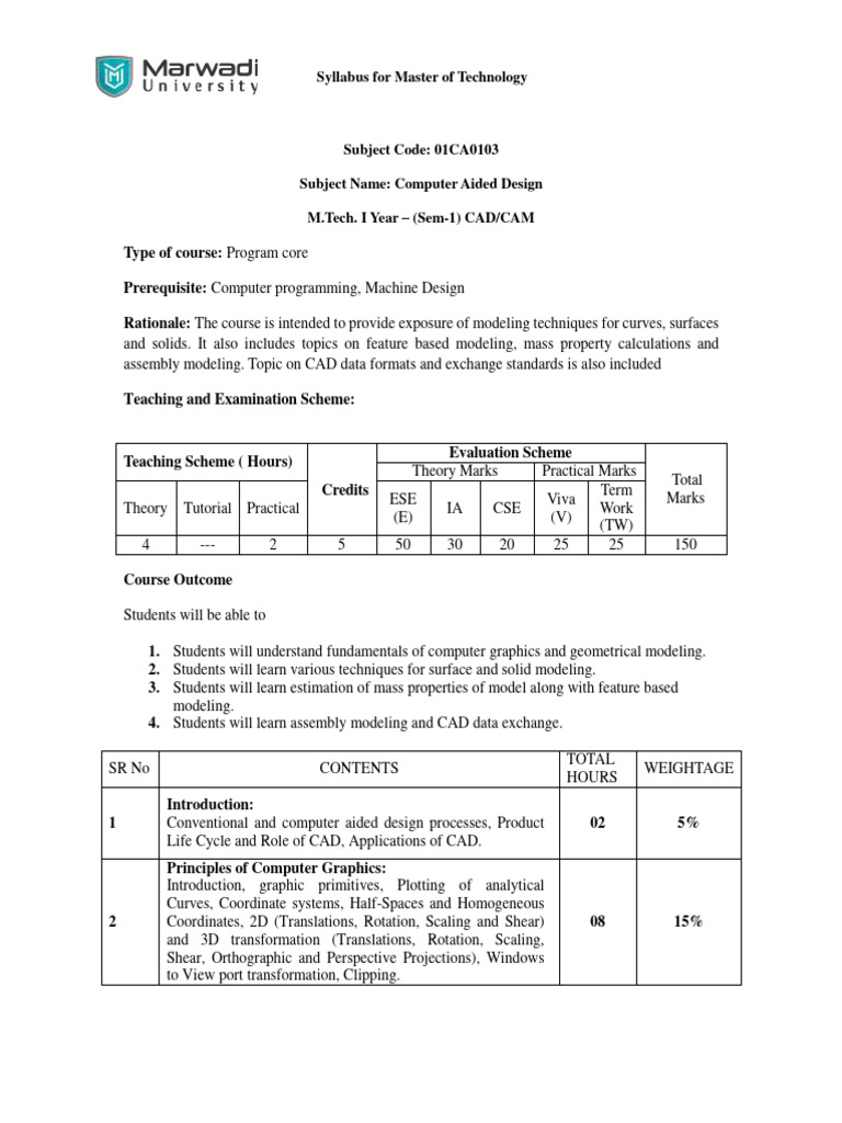 Computer Aided Design - 01ca0103 | PDF | Computer Aided Design | Geometry
