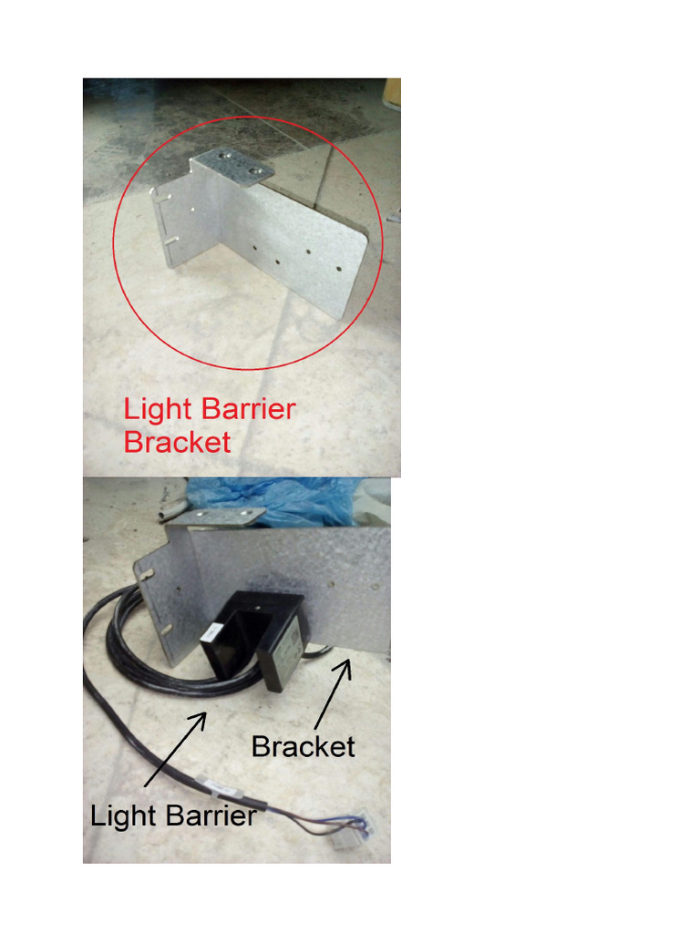 Light Barrier With Bracket | PDF