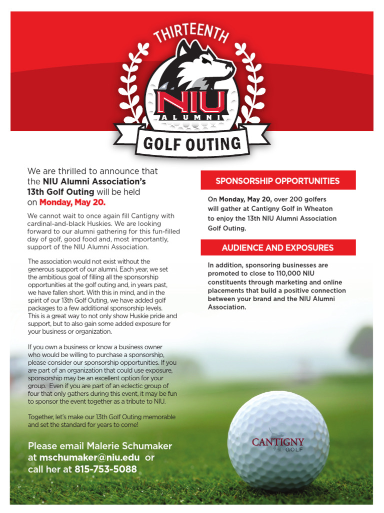 2024 Golf Sponsorship Flyer | PDF | Marketing | Entertainment