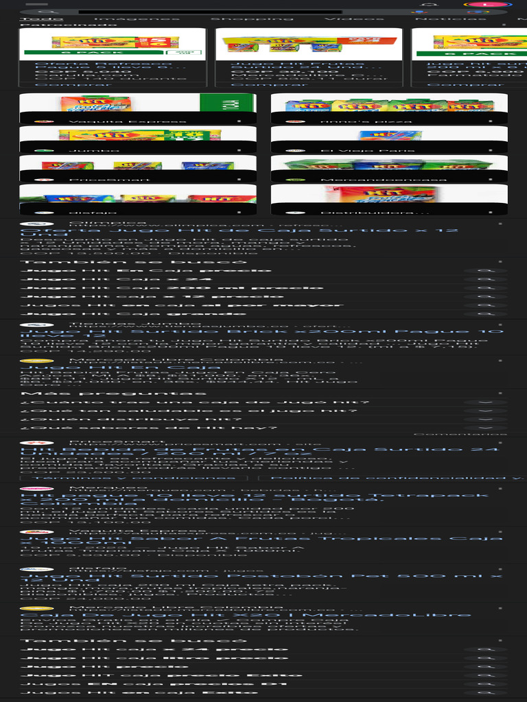 jugos hit caja - Buscar con Google | PDF | Bebida
