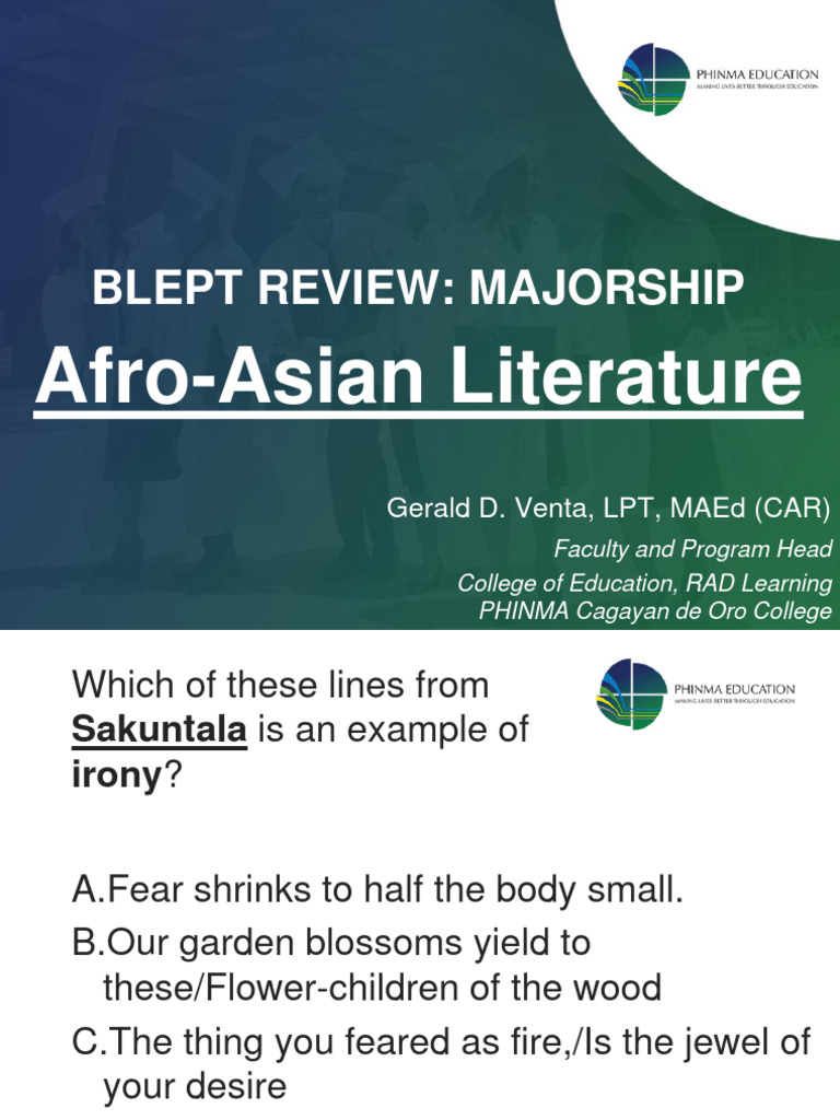 Afro Asian Literature Ratio - 2022 1 | PDF | Shiva | Confucianism