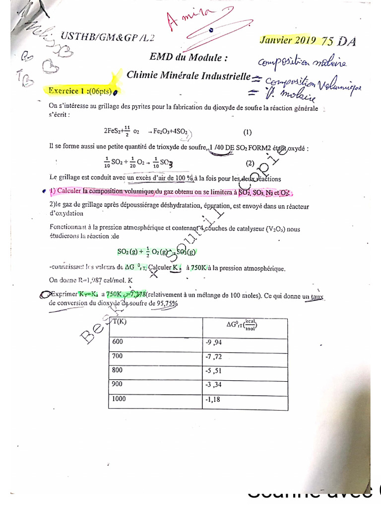 Chimie Minérale Beskri | PDF