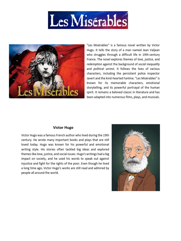 Les Miserables, Jessica | PDF | Cosette | Marius Pontmercy