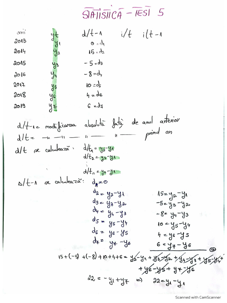 Statistica Test 5 Explicatii | PDF