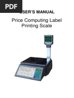 TM Weight Machine Barcode Label Printer User Manual | PDF | Barcode ...
