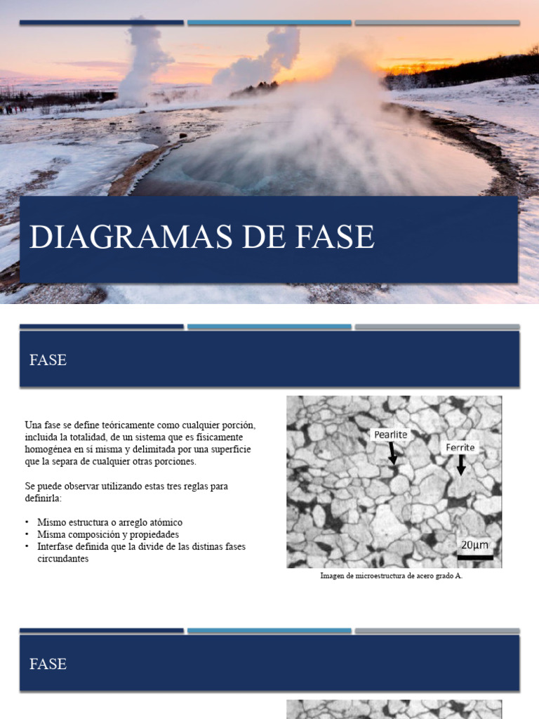 Diagramas de Fase | PDF | Fase (materia) | Química Física